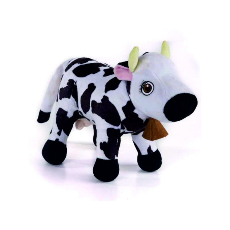 Peluche Musical Vaca Lola 32cm: Canciones de la Granja - hipergol.com