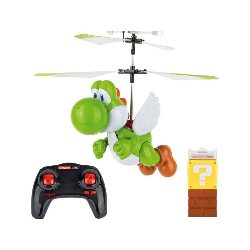 Helicóptero RC Flying Yoshi Super Mario Carrera - hipergol.com