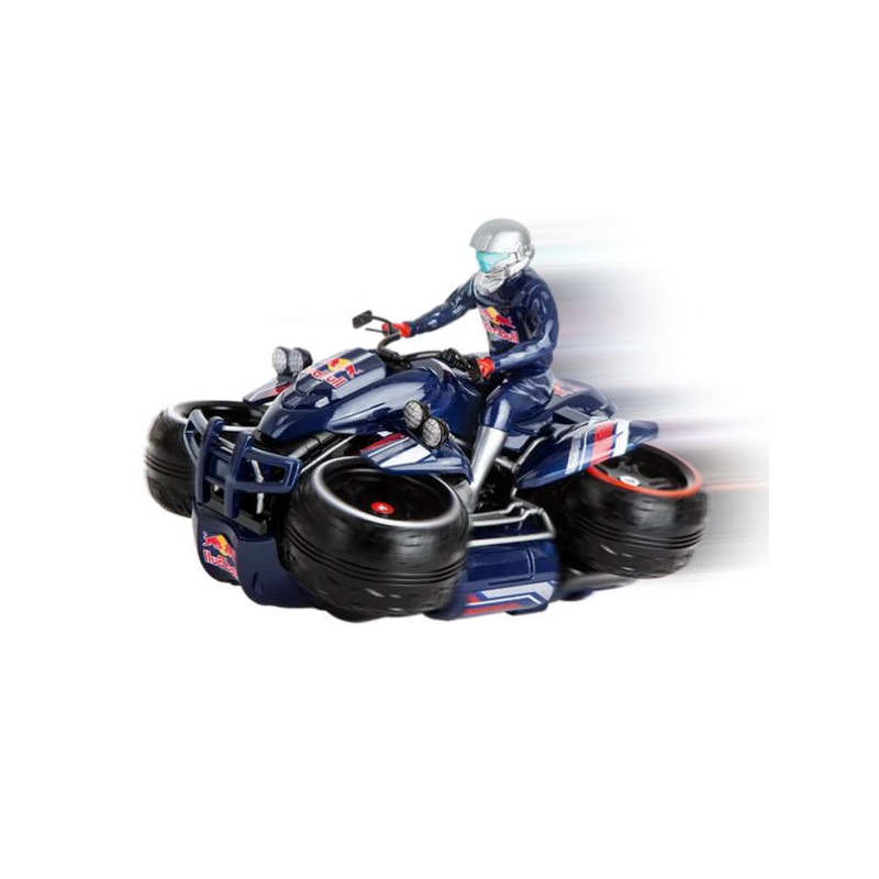 Quad RC Red Bull Amphibious 28 cm 4x4 y resistente al agua - hipergol.com