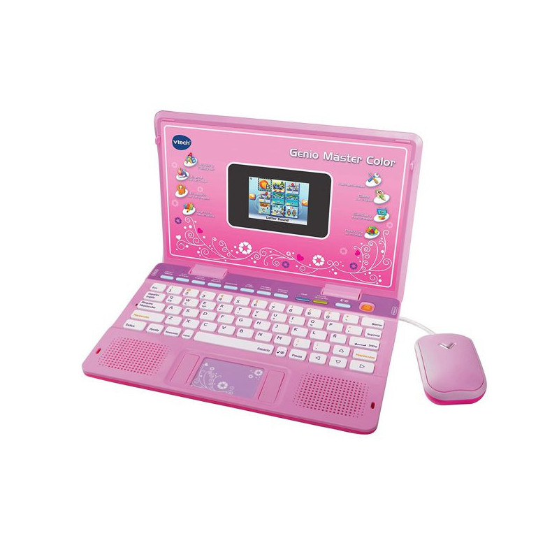 Ordenador educativo genio máster rosa vtech - hipergol.com