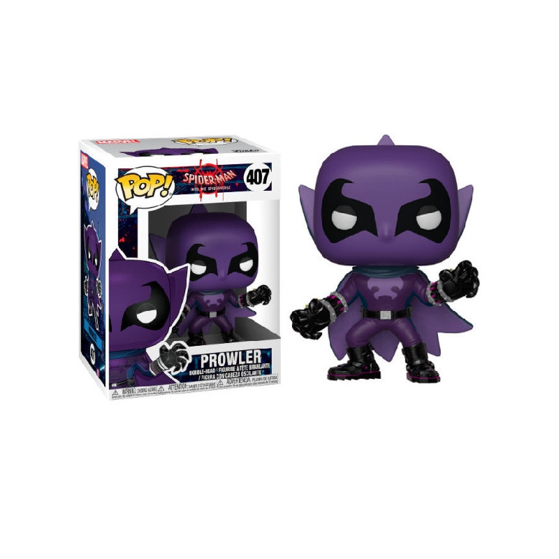 Funko pop prowler nº407 spiderman marvel | hipergol.com