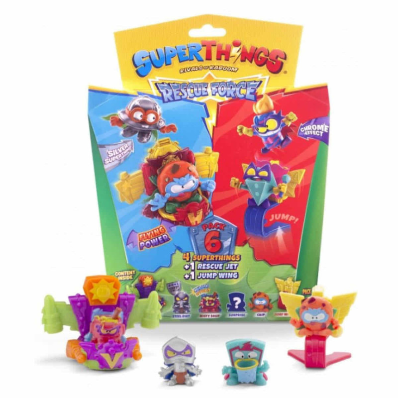 Superthings rescue force - pack 4 st + 2kj 6/6 - hipergol.com