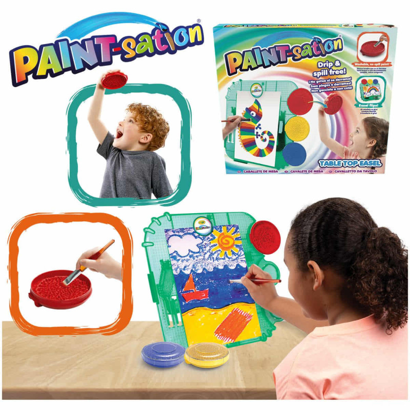 Paint-sation Caballete de Mesa: Arte Sin Límites - hipergol.com