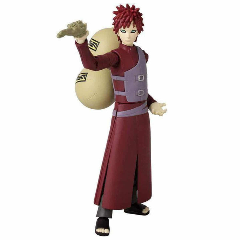 Figura Gaara Naruto 17cm Articulada - Bandai Heroes - hipergol.com
