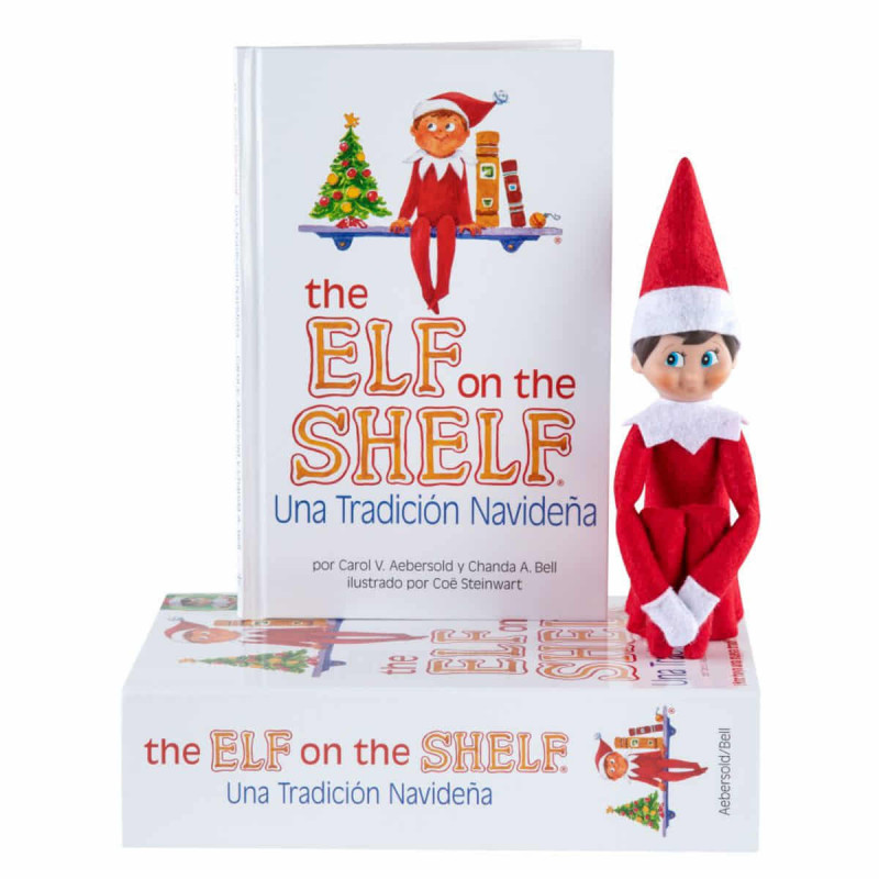 Muñeco elfo niño y cuento - the elf on the shelf - hipergol.com
