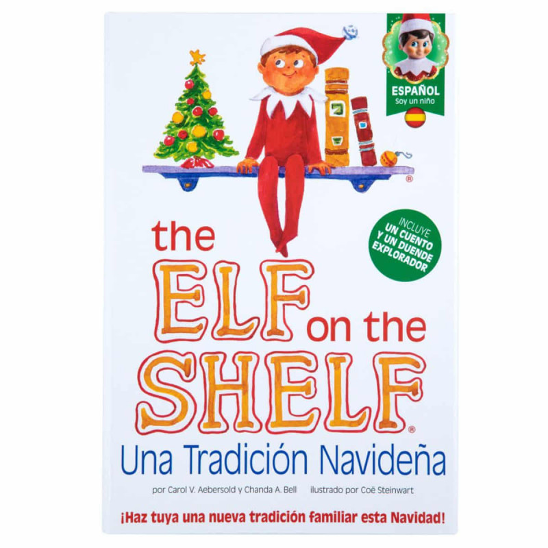 Muñeco elfo niño y cuento - the elf on the shelf - hipergol.com