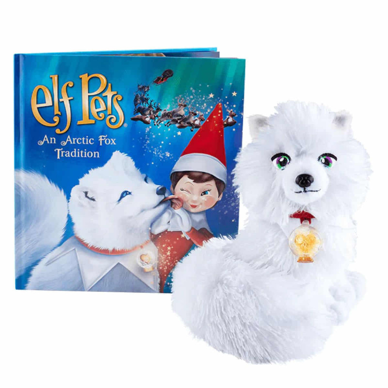 Peluche zorro y cuento - the elf on the shelf - hipergol.com