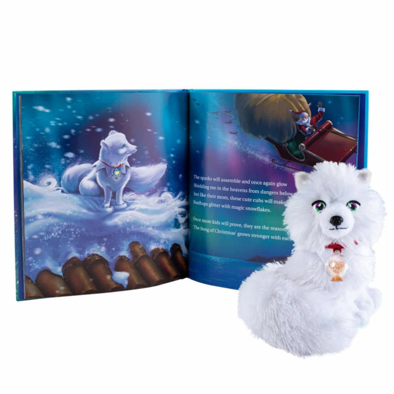Peluche zorro y cuento - the elf on the shelf - hipergol.com