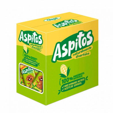 Aspitos de maíz horneado sin gluten caja 75 unidades - hipergol.com