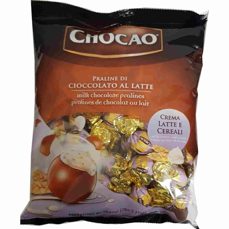 BOMBÓN CHOCAO Chocolate con Leche y Cereales 1kg | ¡Compra Ahora ...