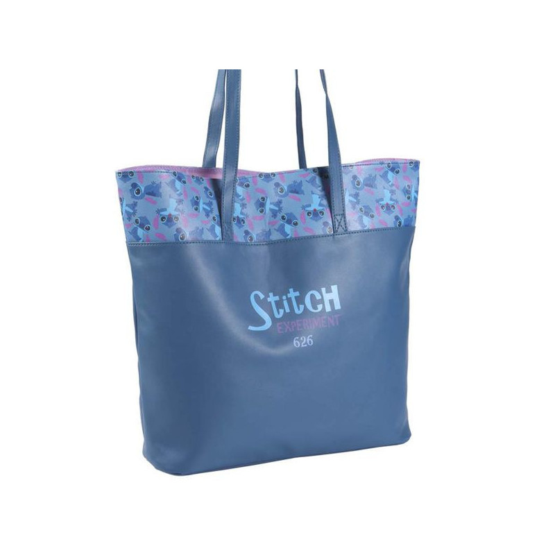 Bolso polipiel stitch 38x32x13cm - hipergol.com