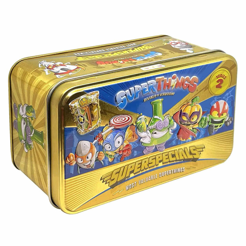 SuperThings 2 Gold Tin Superspecials: Figuras Ultra Raras - hipergol.com