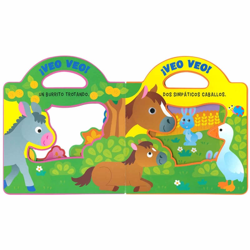 Libro animales de la granja (veo veo) - hipergol.com