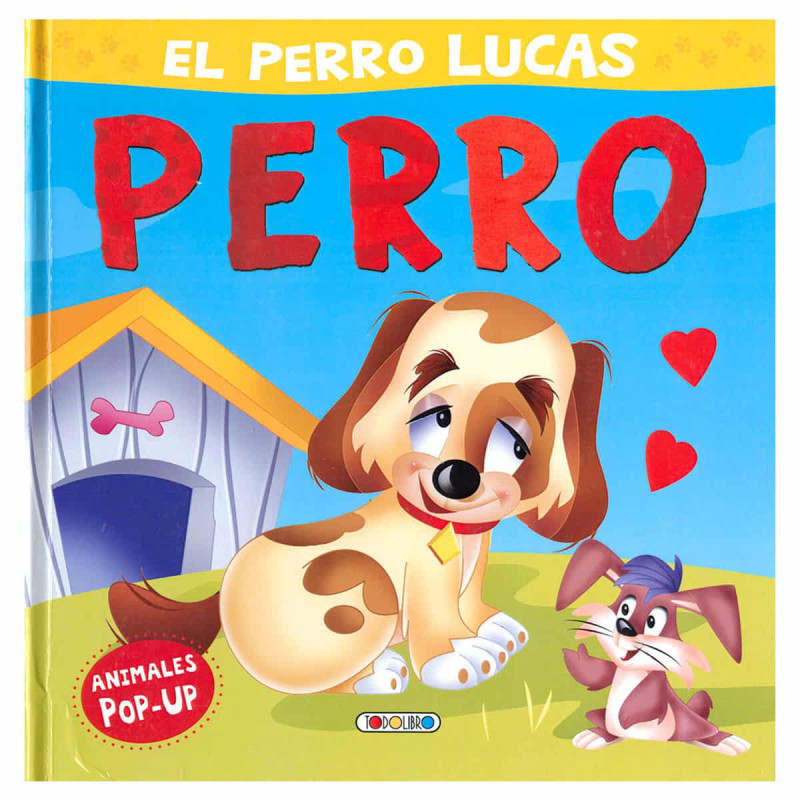 Libro perro (animales pop up) - hipergol.com
