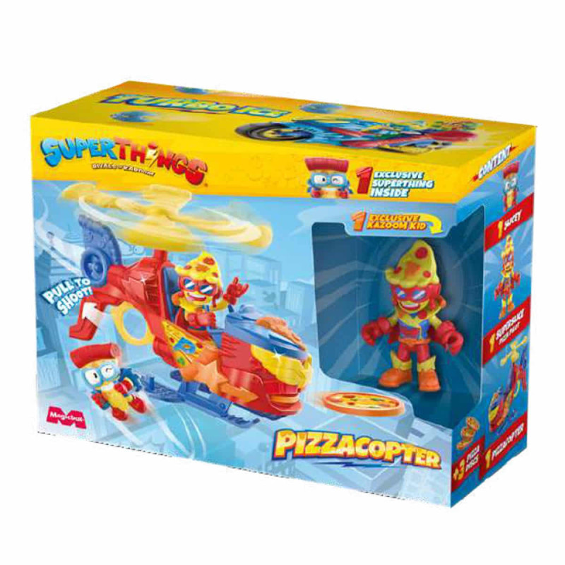 Helicóptero Pizzacopter SuperThings: Acción y Diversión Aérea ...