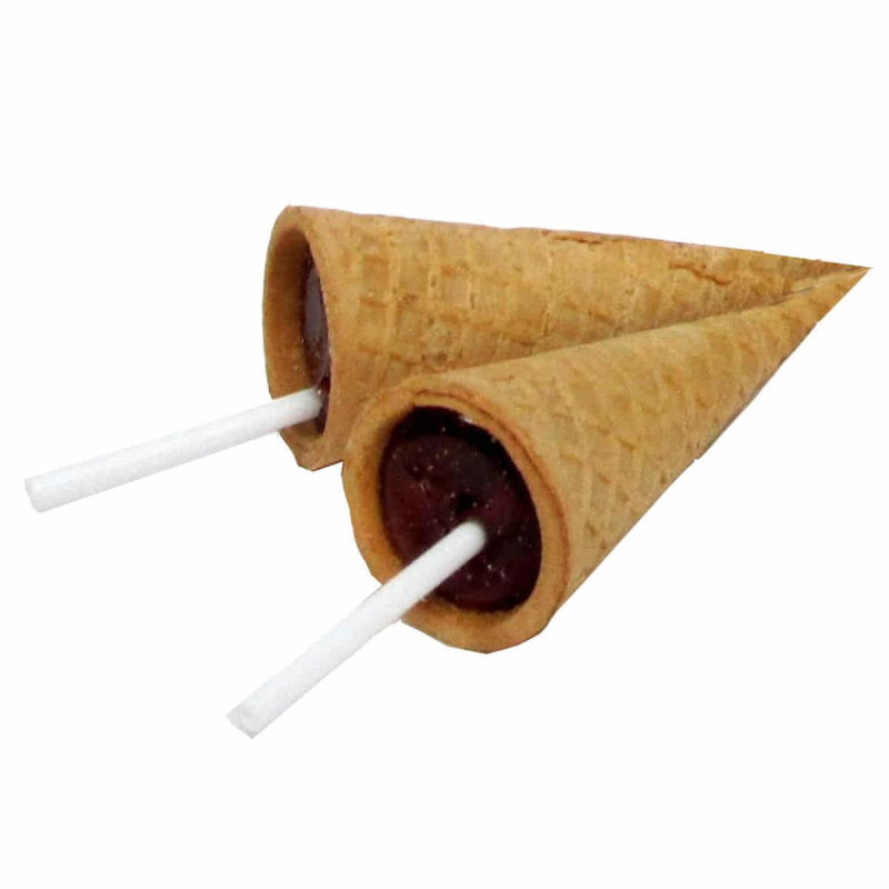 Cono de galleta y caramelo 75 unidades - hipergol.com