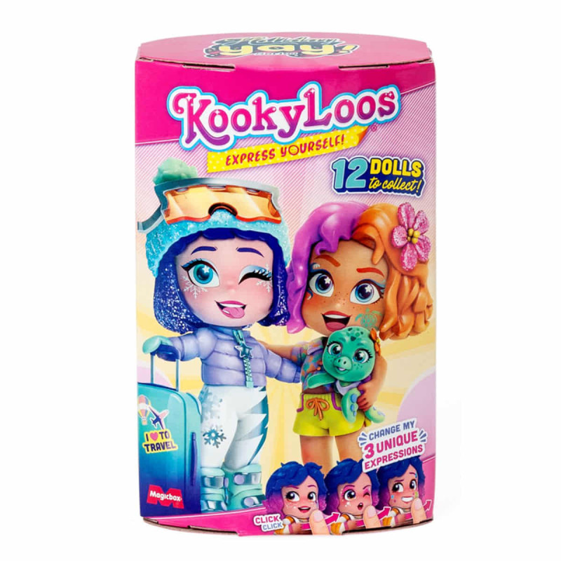 Kookyloos Holiday Yay! - Aventura y Sorpresa Muñeca 3+ - hipergol.com