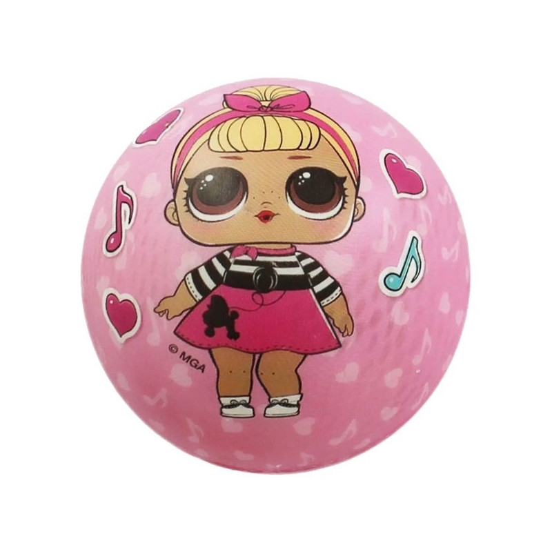Pelota Squishy LOL Surprise Rosa – Corazones y Notas Musicales ...