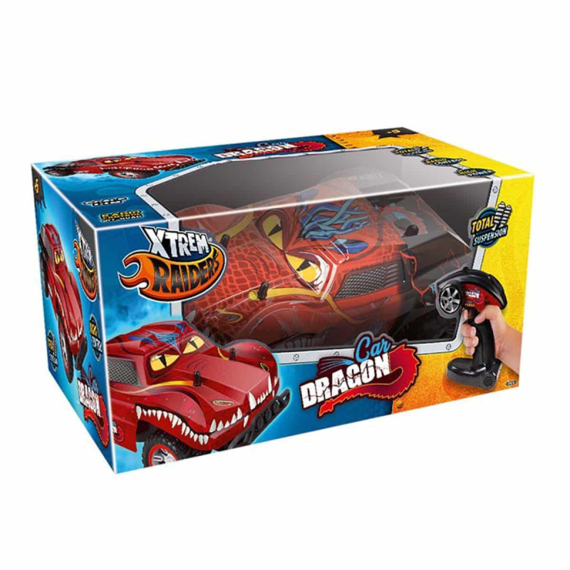 Dragon Car Xtrem Raiders RC con suspensión y emisora 2.4GHz - hipergol.com