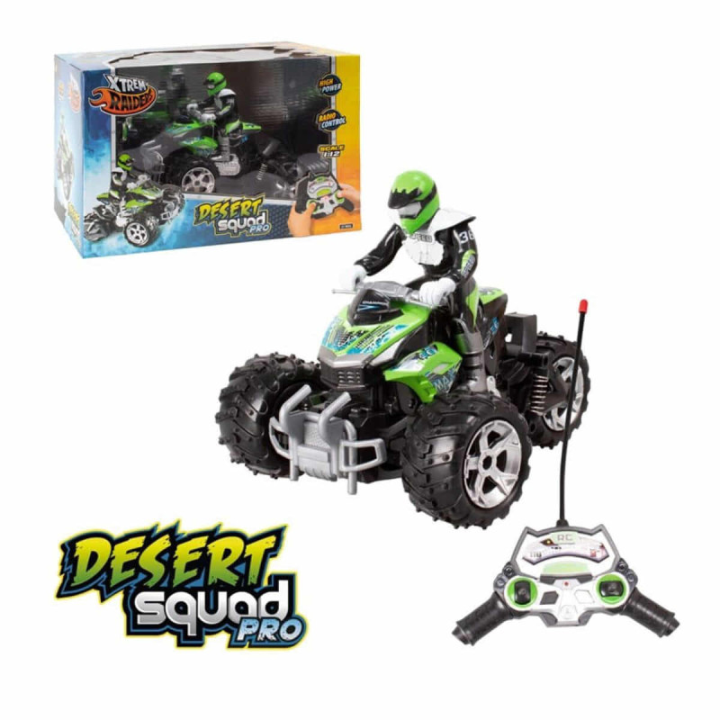 Moto RC Desert Squad Xtrem 1:12 con ruedas off-road - hipergol.com