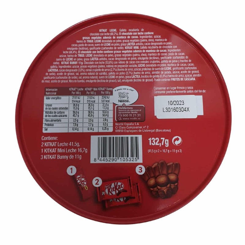 Lata Kit Kat Pascua 132grs | ¡Celebra la Pascua con Kit Kat! | hipergol.com