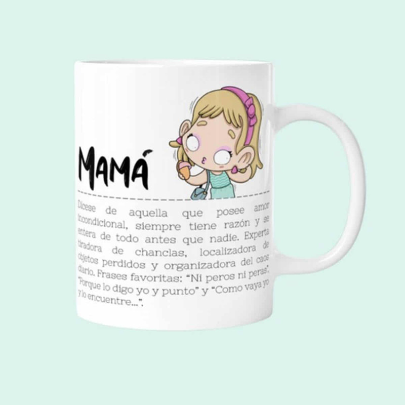 Taza mamá malasaña - hipergol.com