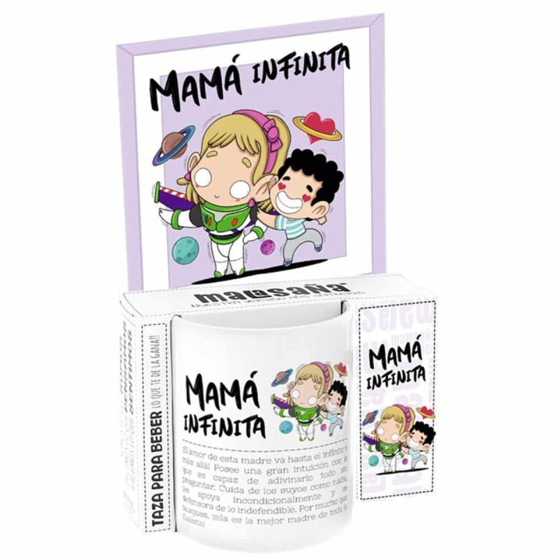 Taza Mamá Infinita - Amor que Trasciende - hipergol.com