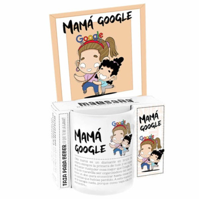 Taza Mamá Google - Sabiduría en Cada Sorbo - hipergol.com