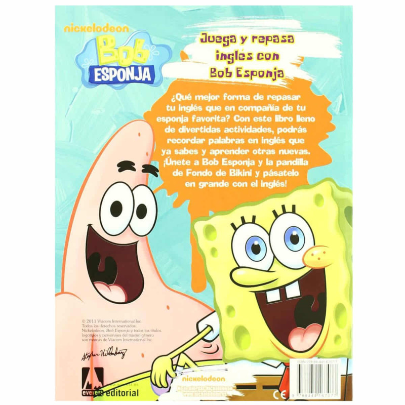 Juega y repasa inglés con bob esponja 2 - hipergol.com