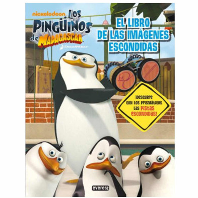 Los pinguinos de madagascar. el libro de las imágenes escondidas ...