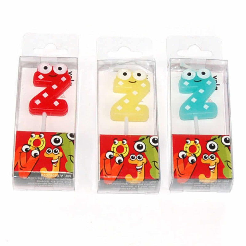 Vela Letra "Z" con Ojitos | Añade diversión y estilo a tus ...