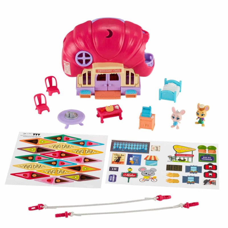 Croissant cafe mouse in the house - hipergol.com