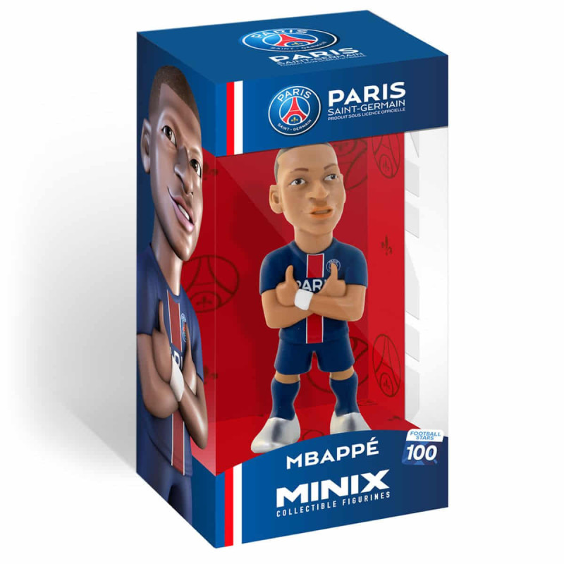 Figura minix kylian mbappé psg 12 cm - hipergol.com