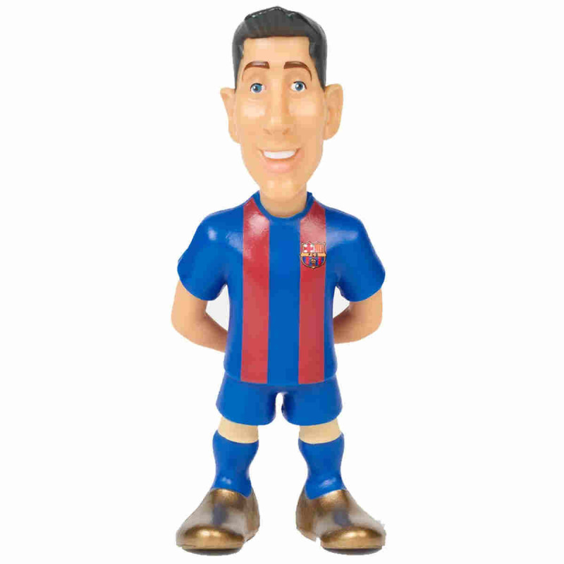 Figura Minix de Robert Lewandowski del FC Barcelona | Compra Online ...