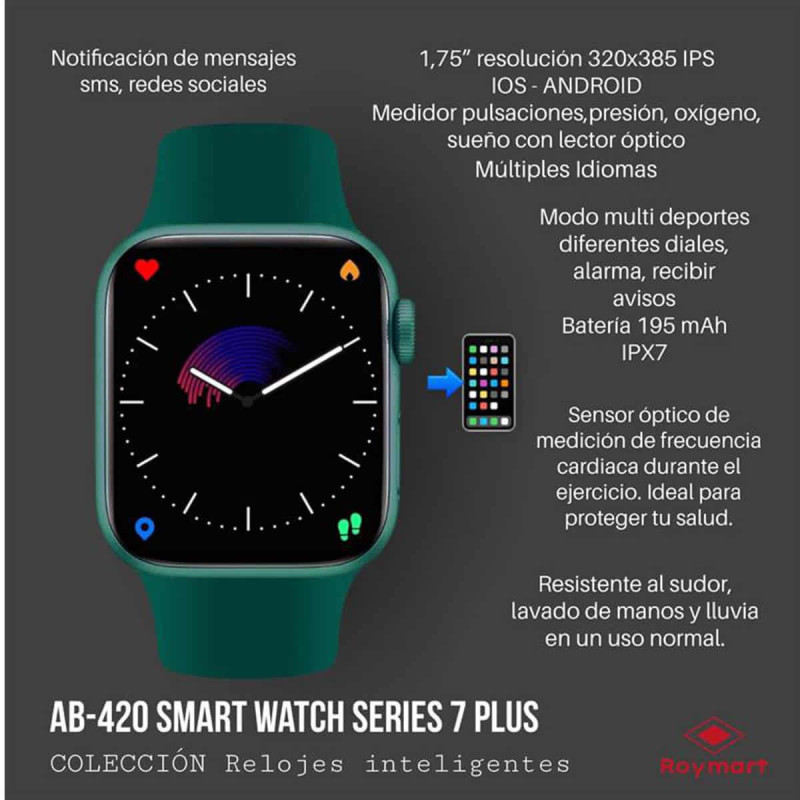 Smart watch serie 7 plus - hipergol.com