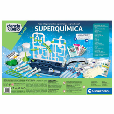 Juego educativo super química - laboratorio de quimica - hipergol.com