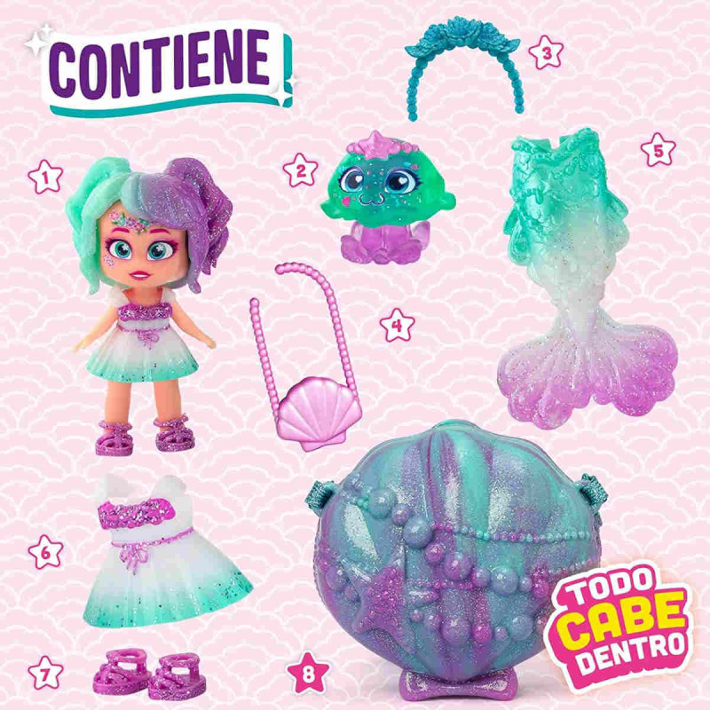 Muñeca Coleccionable Kookyloos Mermaid Pearl de Magicbox - ¡Descubre la ...