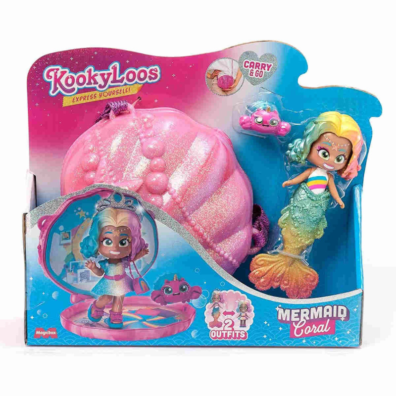 Muñeca Coleccionable Kookyloos Mermaid Coral de Magicbox - ¡Explora el ...