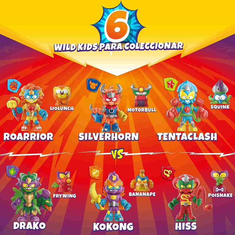 Juguete Coleccionable Superthings Wild Kids Kokong de Magicbox ...