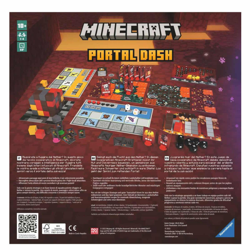 Minecraft Portal Dash - Estrategia y Aventura - hipergol.com