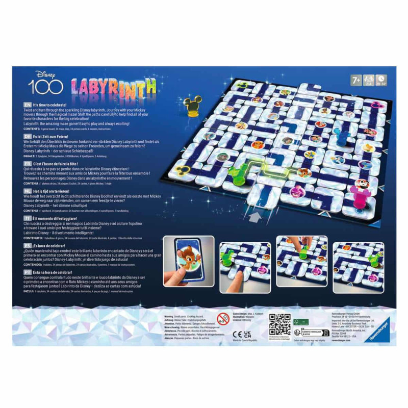 Juego disney labyrinth aniversario ravensburger - hipergol.com