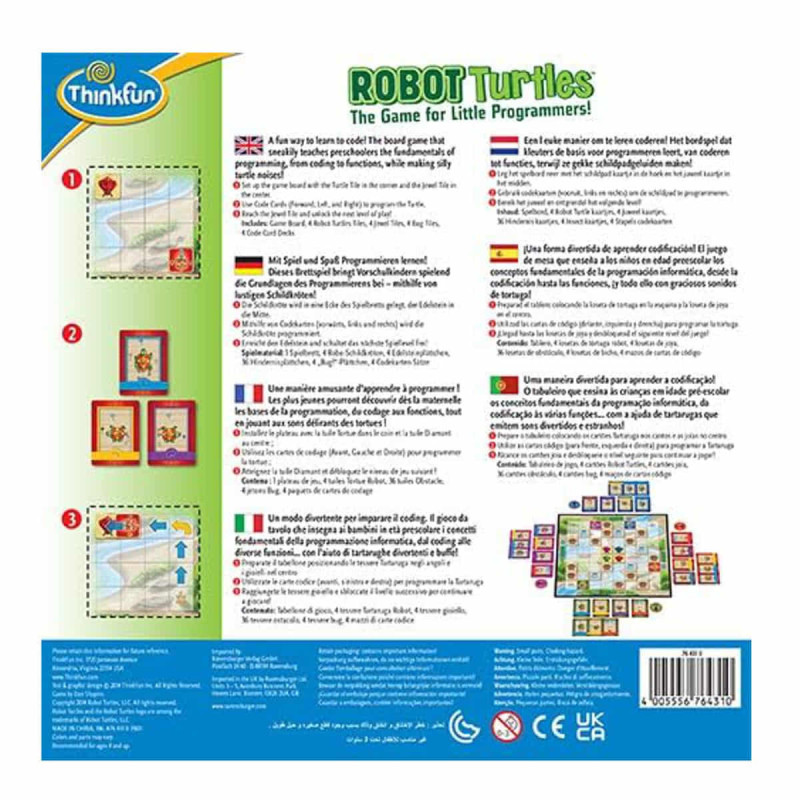 Juego de lógica robot turtles - hipergol.com