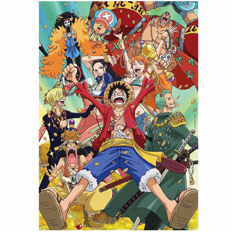 Puzzle One Piece 1000 Piezas | Aventuras Épicas y Desafíos Clementoni ...