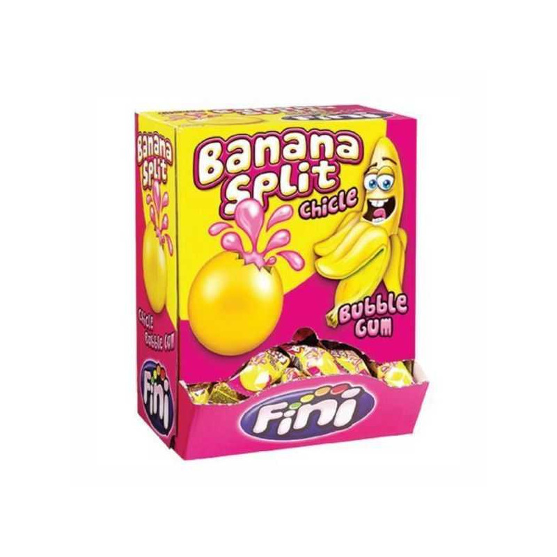 Banana split chicle 200 unidades - hipergol.com