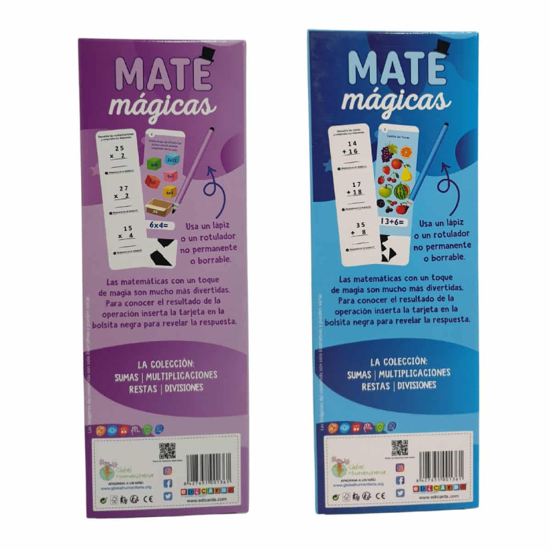 Mate magicas - sumas - restas - miltiplicaciones - divisiones ...
