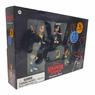 Pack 5 figuras stranger things 6cm - hipergol.com
