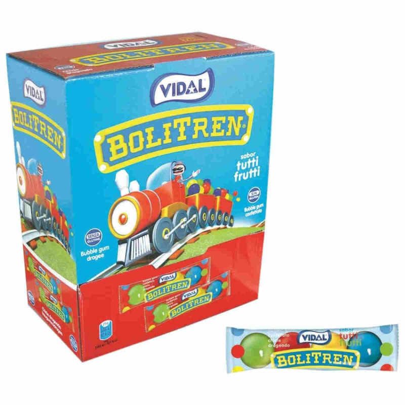 Chicle bolitren tutti frutti 200 unidades - hipergol.com
