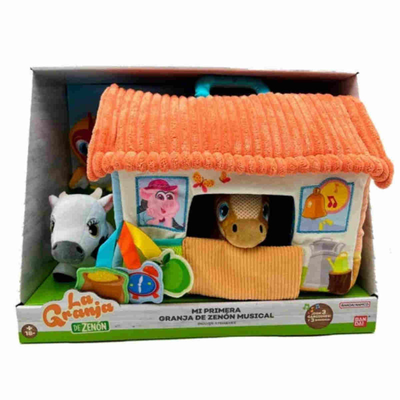 Granja Musical de Peluche para Niños - La Granja de Zenon | hipergol.com