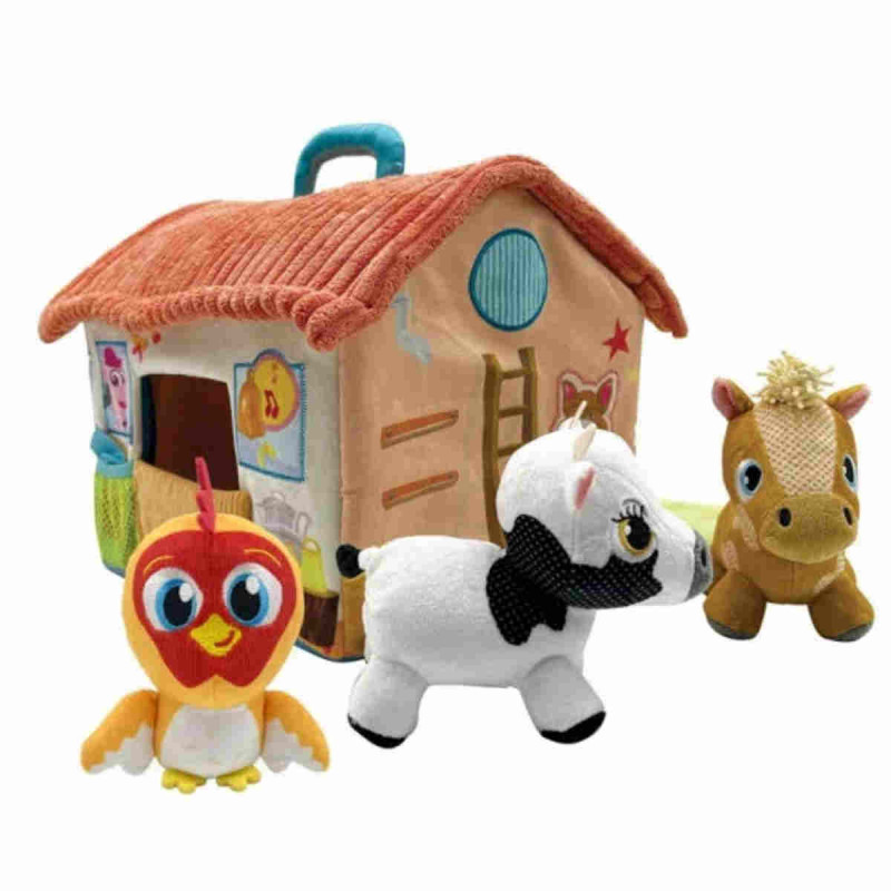 Granja Musical de Peluche para Niños - La Granja de Zenon | hipergol.com