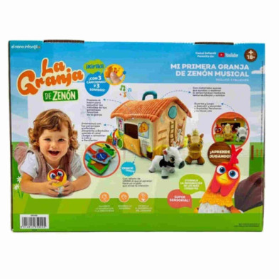 Granja Musical de Peluche para Niños - La Granja de Zenon | hipergol.com